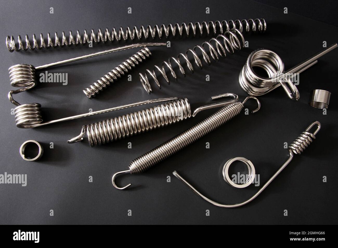 Springs of different sizes hi-res stock photography and images - Alamy