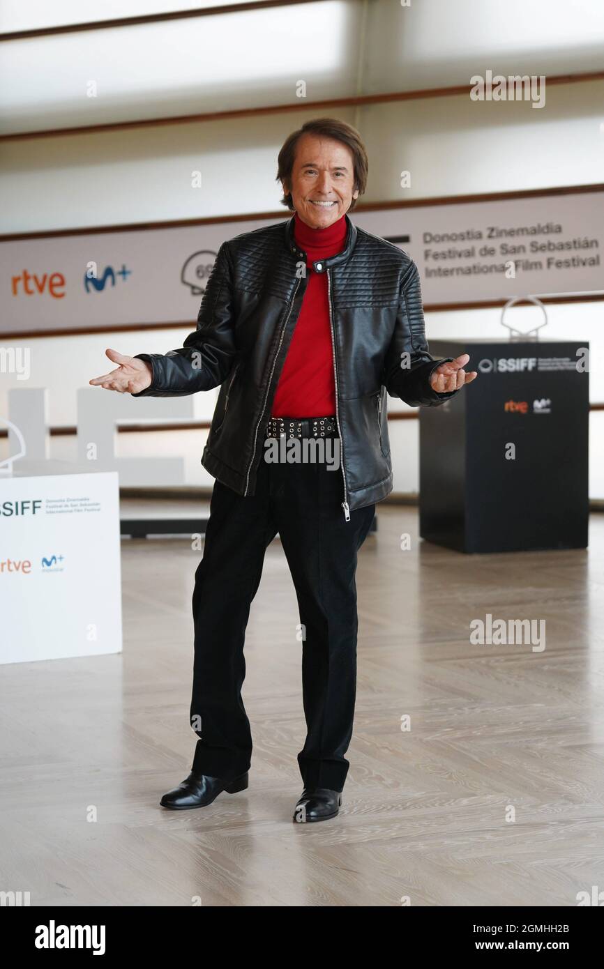 Singer Raphael at photocall at Film Raphaelisimo during the 69th San ...