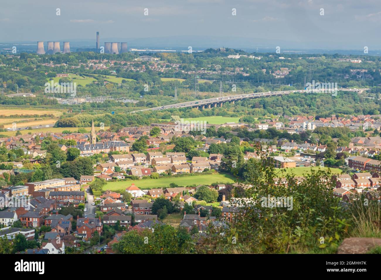 Enjoy breathtaking panoramic views from the rocky summit of Helsby Hill ...