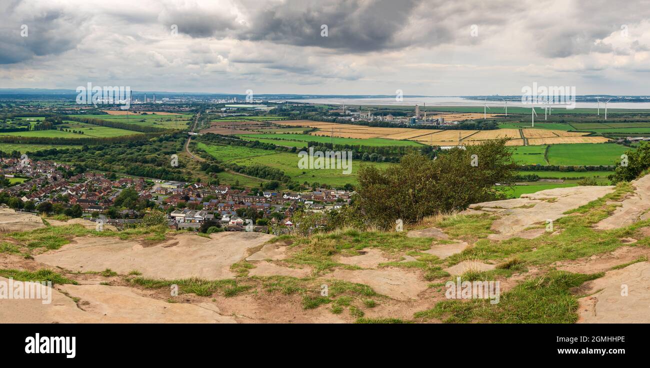Helsby hill cheshire hi-res stock photography and images - Alamy