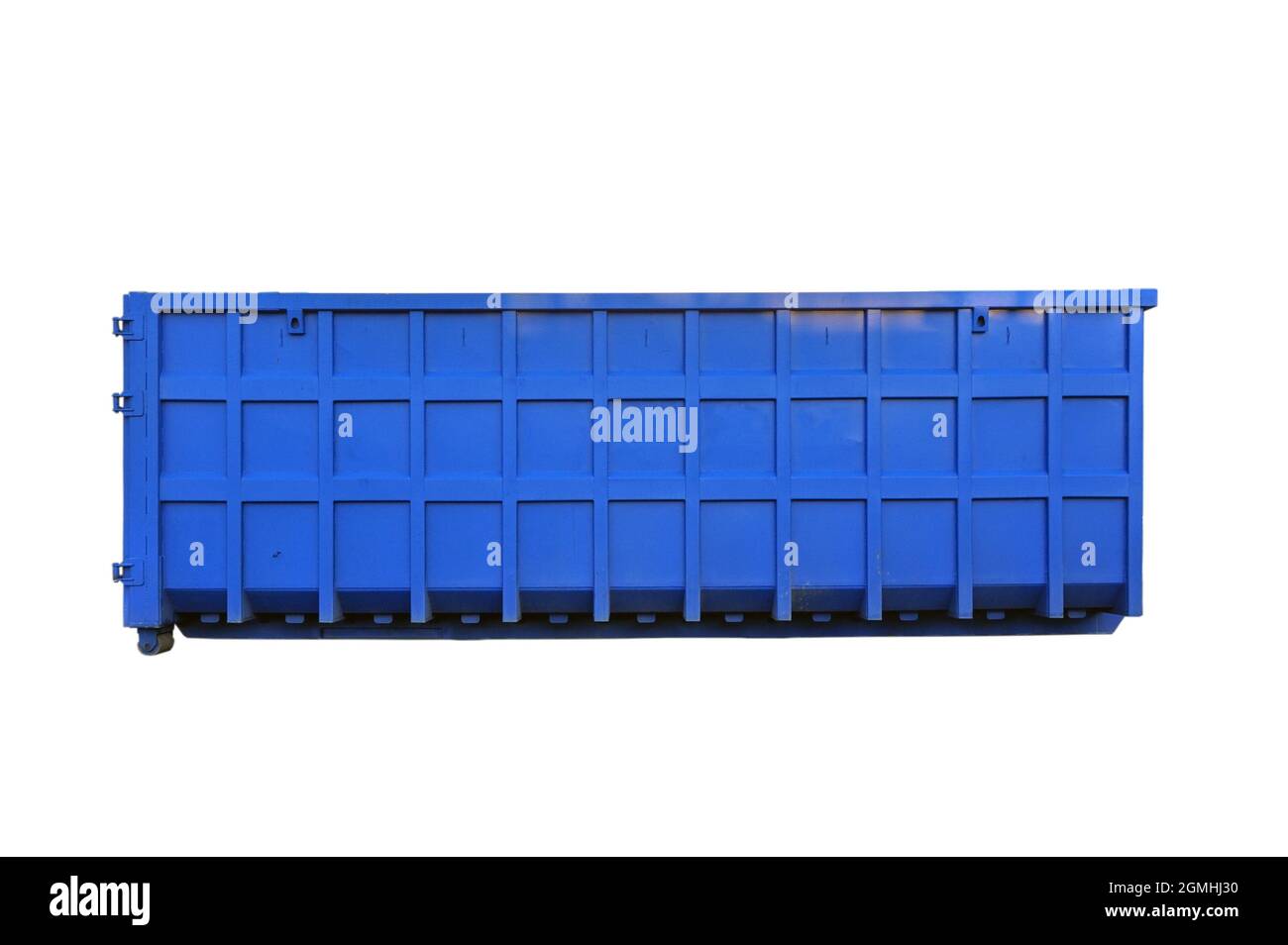 Container for collecting scrap metal for recycling. Isolated Stock ...