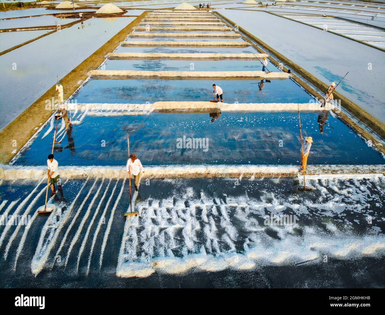 Salt field in Ba Ria Vung Tau province southern Vietnam Stock Photo - Alamy