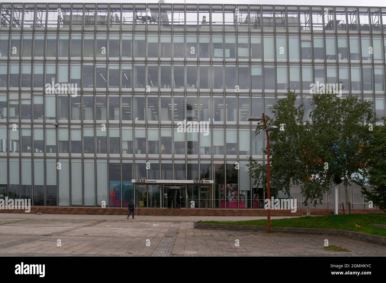 BBC Scotland, television and radio studio complex at Pacific Quay ...