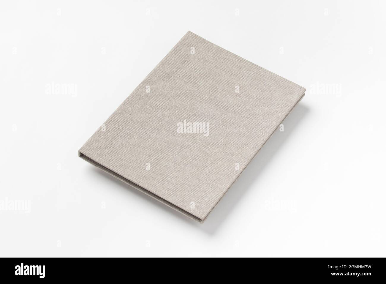 Isolated on grey closed blank book hi-res stock photography and images ...