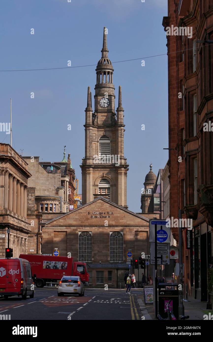 St George's Tron Church, Glasgow,Scotland,Uk,Europe Stock Photo - Alamy