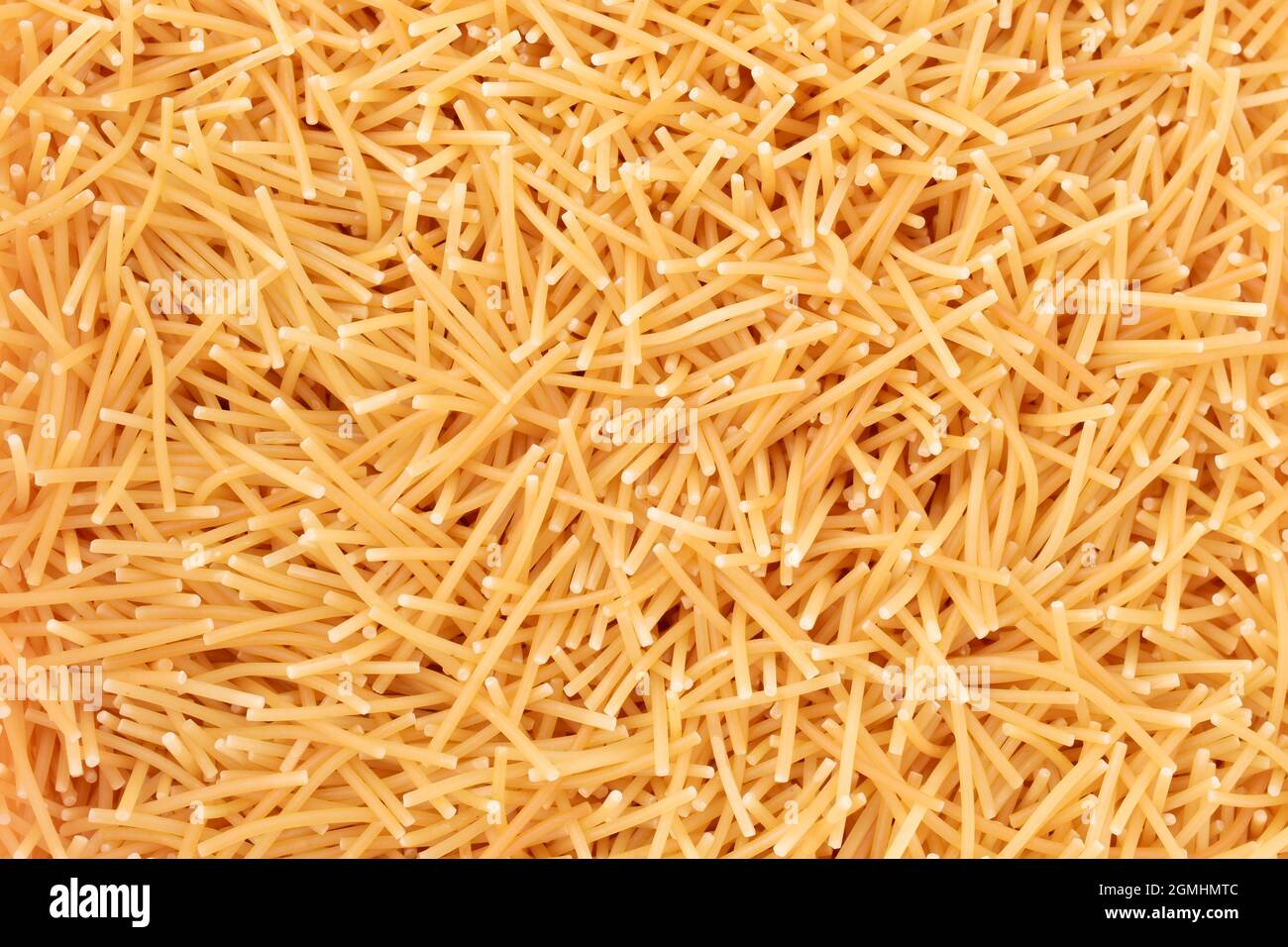 Texture of Raw Vermicelli Pasta Background Stock Photo - Alamy