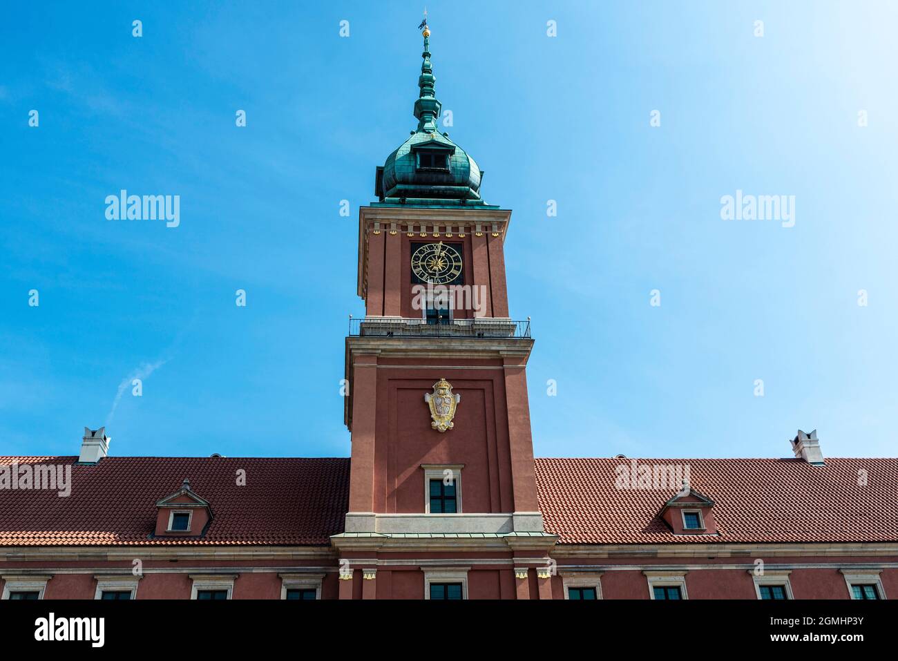 Warsaw clock tower hi-res stock photography and images - Alamy