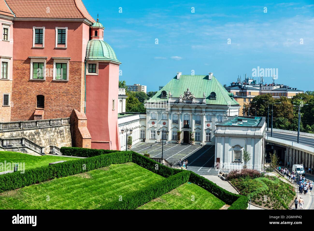 Copper-Roof Palace or Pod Blacha next to the Warsaw Royal Castle in ...