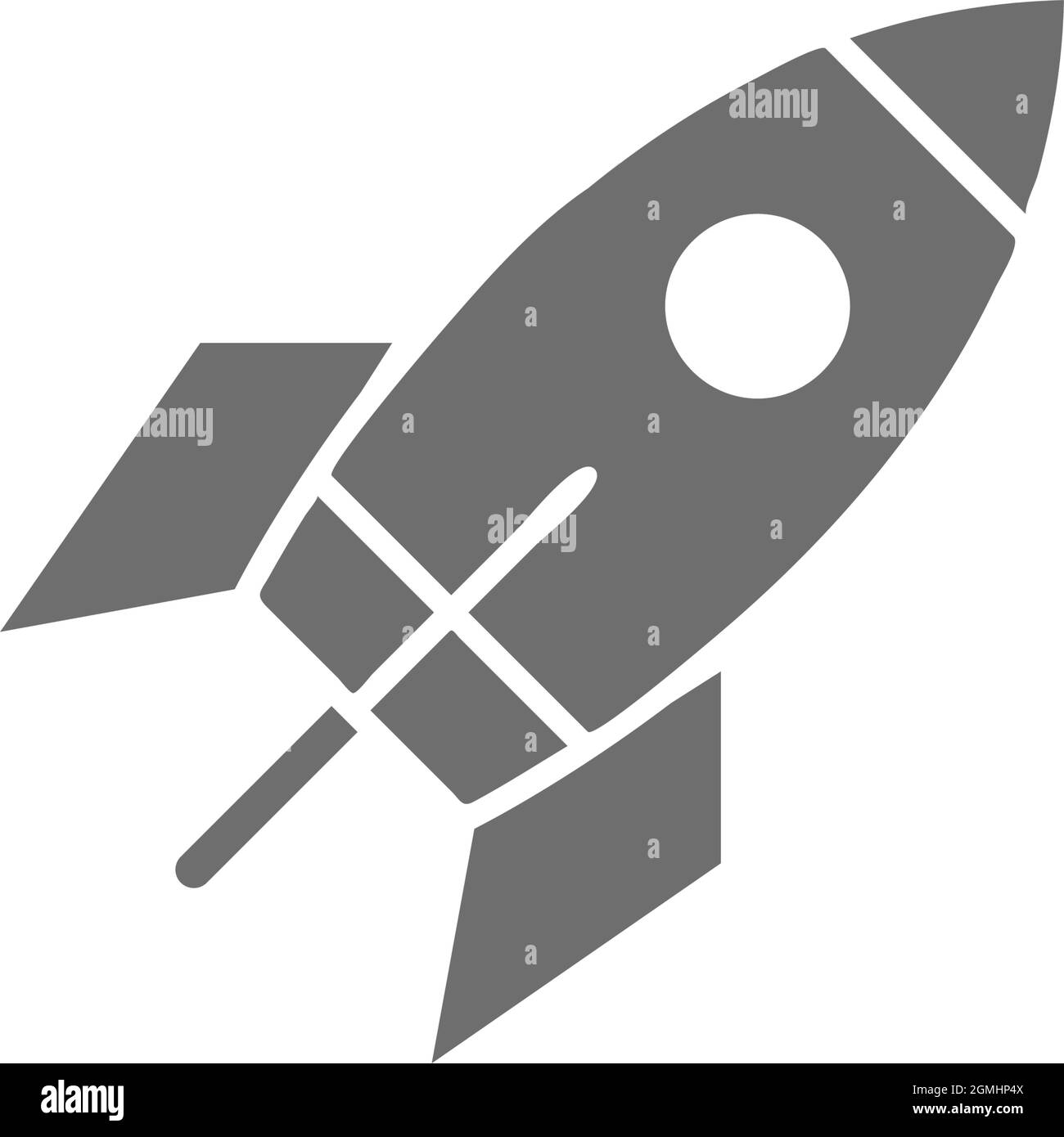Grey rocket ship fire line hi-res stock photography and images - Alamy