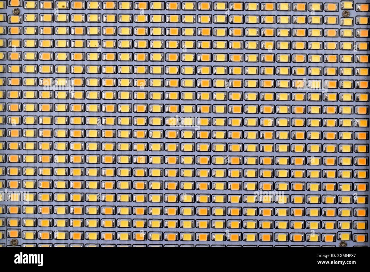 Top View of LED Panel Texture Background Stock Photo - Alamy