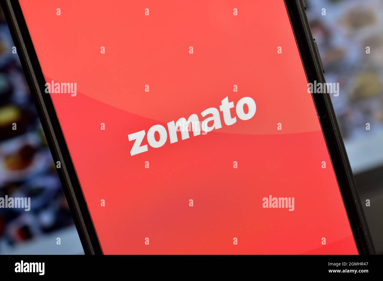 Zomato logo hi-res stock photography and images - Alamy