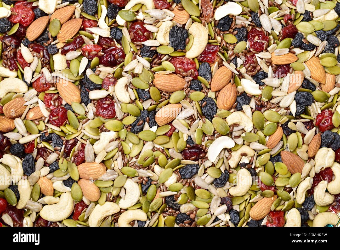 Texture of Trail Mix Stock Photo - Alamy