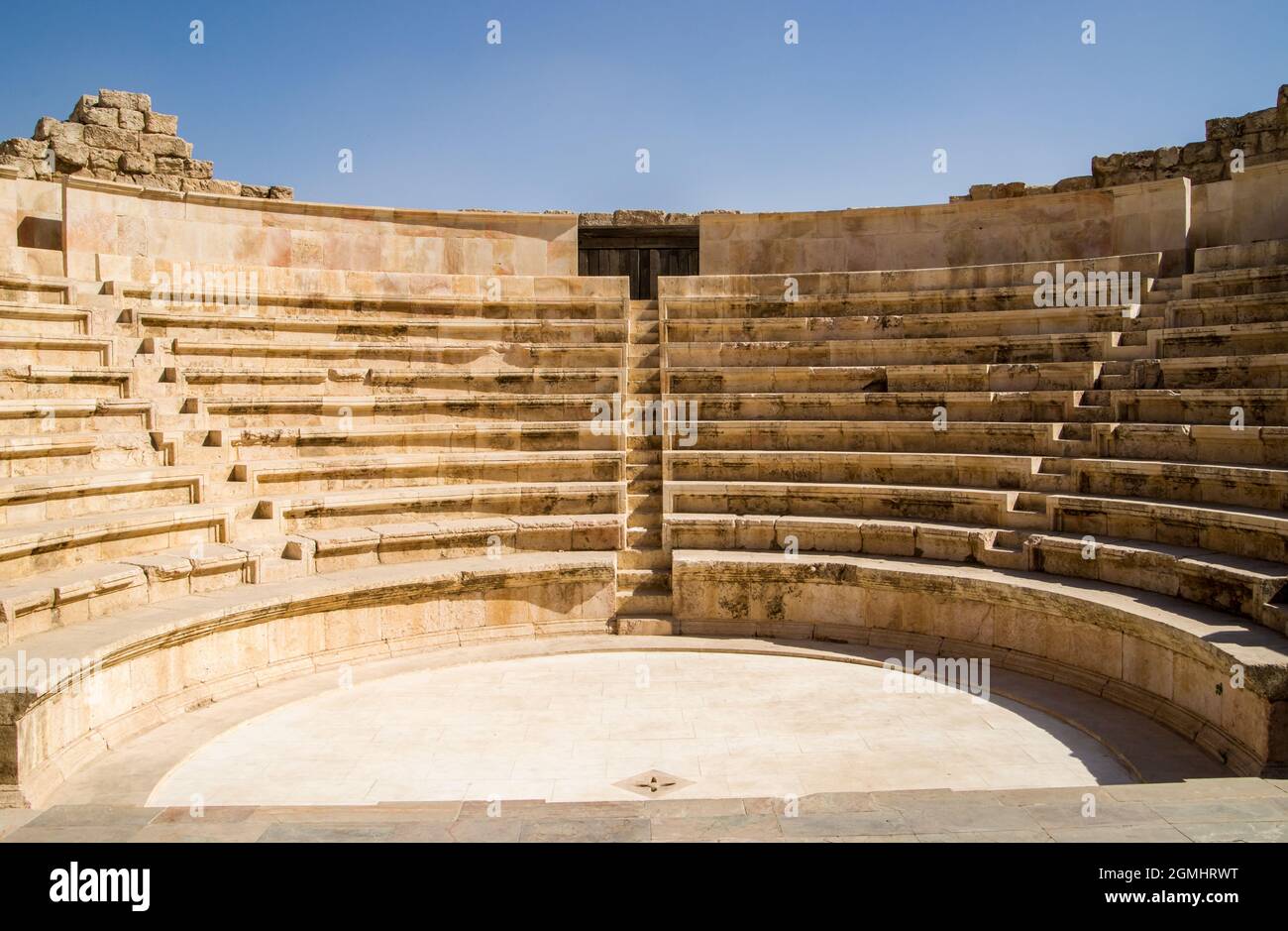 Roman amphitheater downtown amman jordan hi-res stock photography and ...