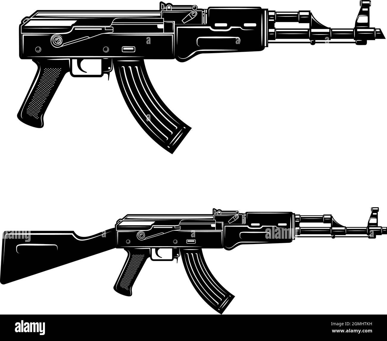 Ak47 police Stock Vector Images - Alamy