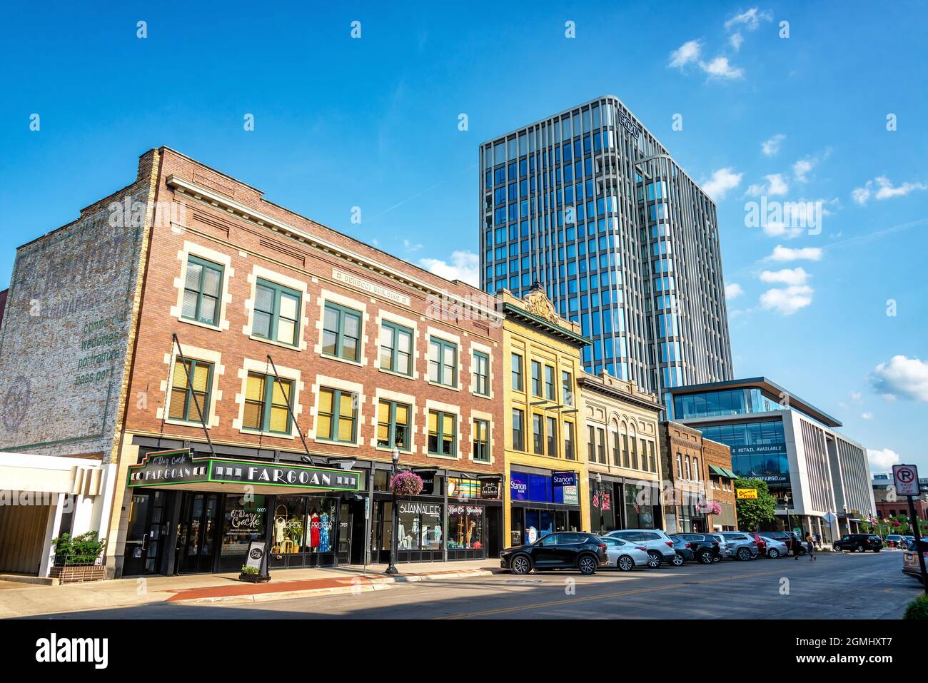 Fargo north dakota downtown hi-res stock photography and images - Alamy