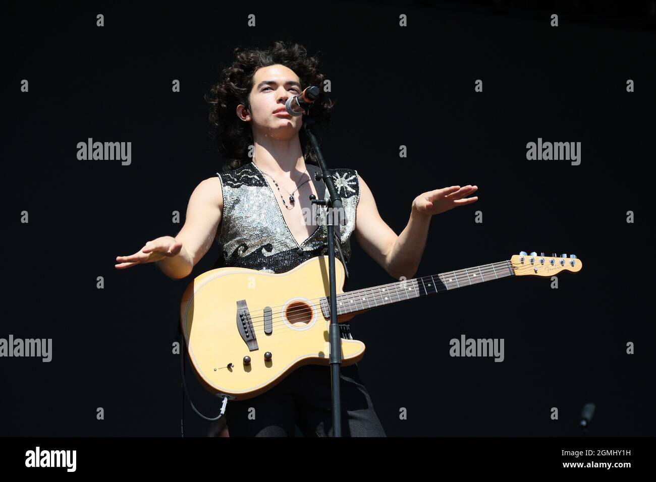 Las Vegas, United States. 19th Sep, 2021. American singer Conan Gray ...