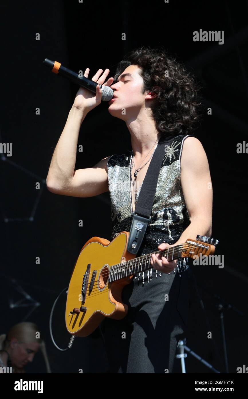 Las Vegas, United States. 19th Sep, 2021. Pop singer Conan Gray ...