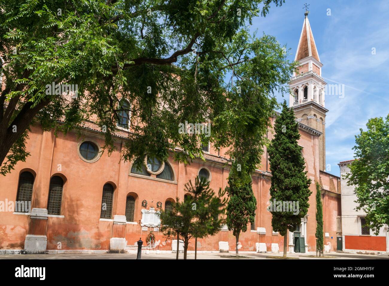 The Franciscan Church San Francesco della Vigna in Venice Stock Photo ...