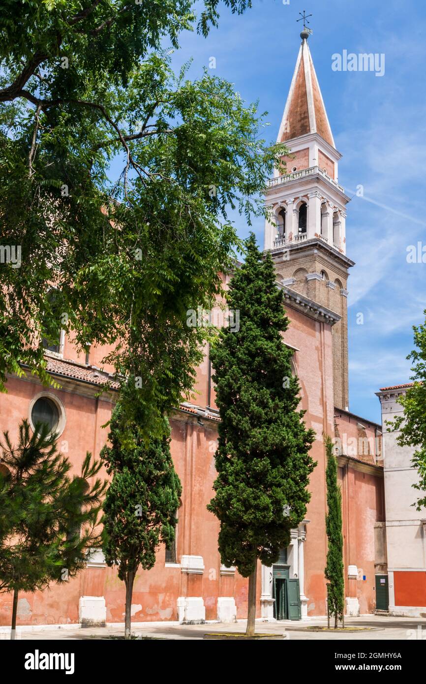 The Franciscan Church San Francesco della Vigna in Venice Stock Photo ...