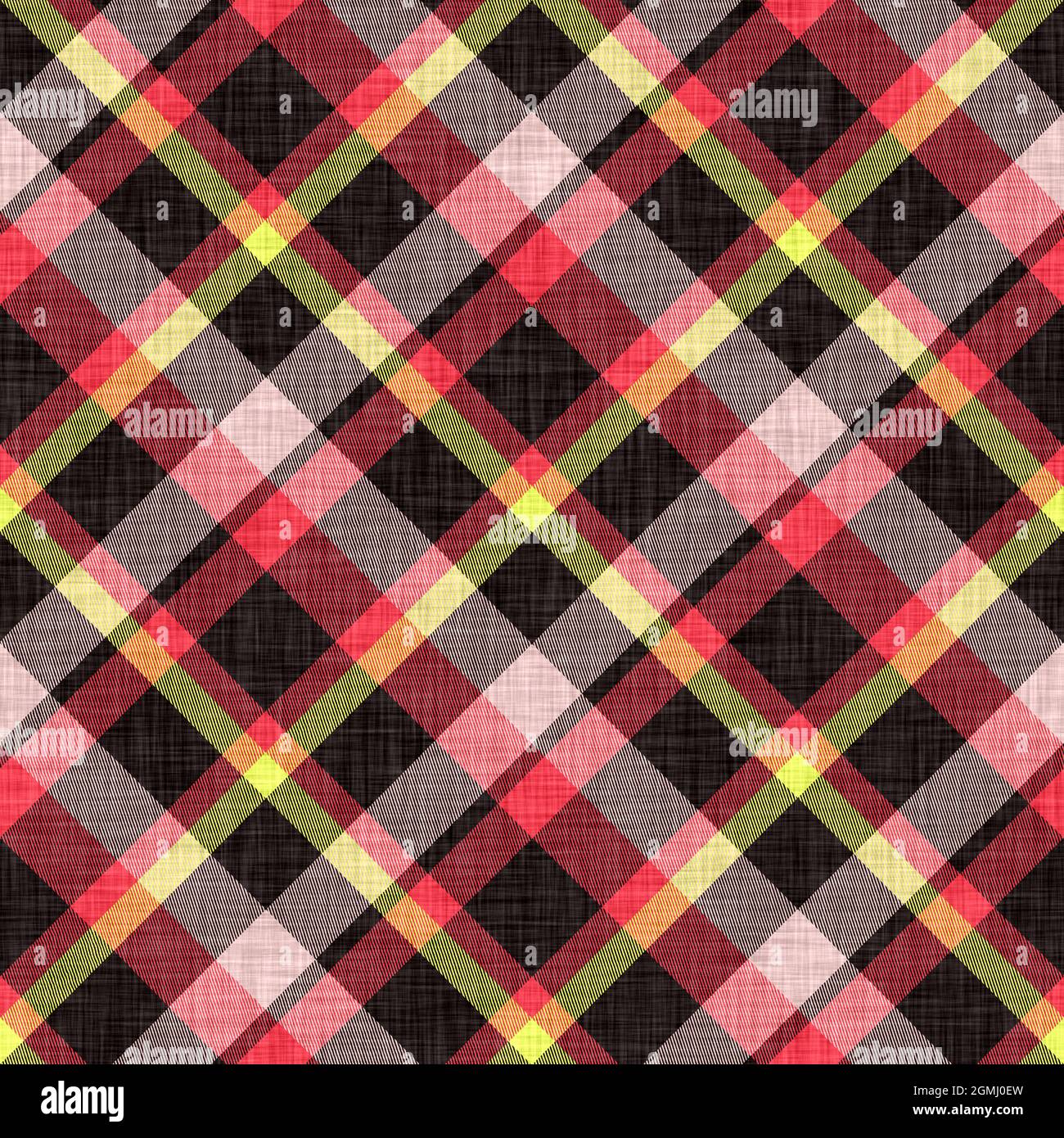Woven argyle plaid background weave pattern. Traditional diamond ...