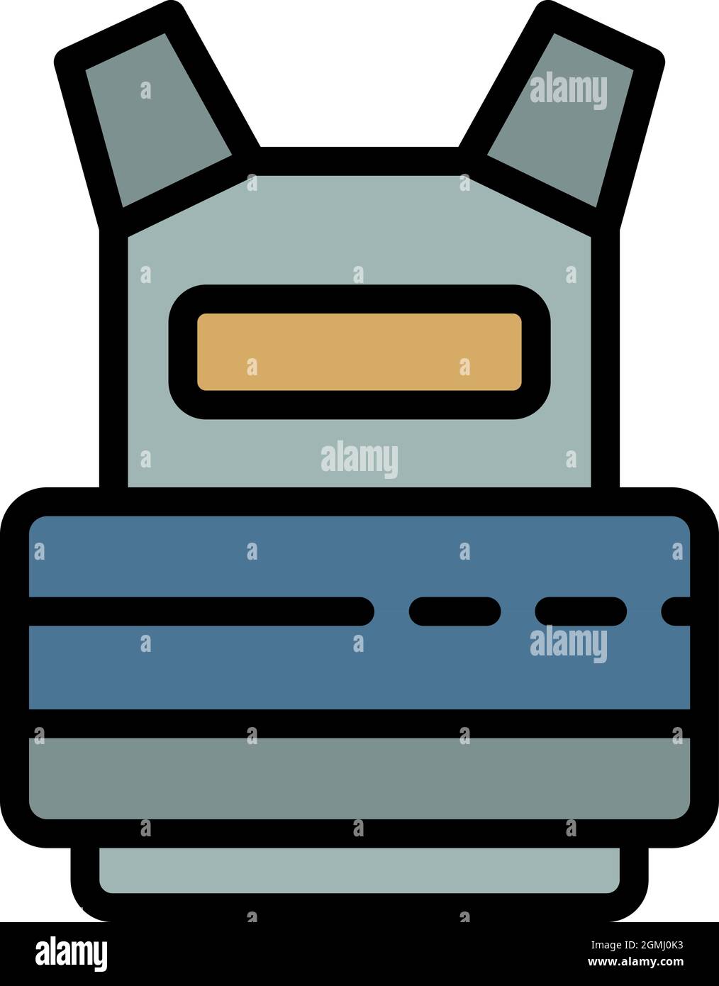 Black line bulletproof vest protection hi-res stock photography and ...