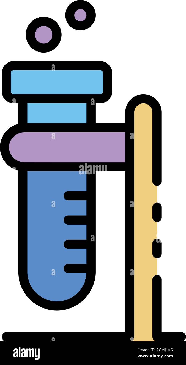 Forensic lab test tube icon. Outline forensic lab test tube vector icon ... Forensic lab test tube icon. Outline forensic lab test tube vector icon ...