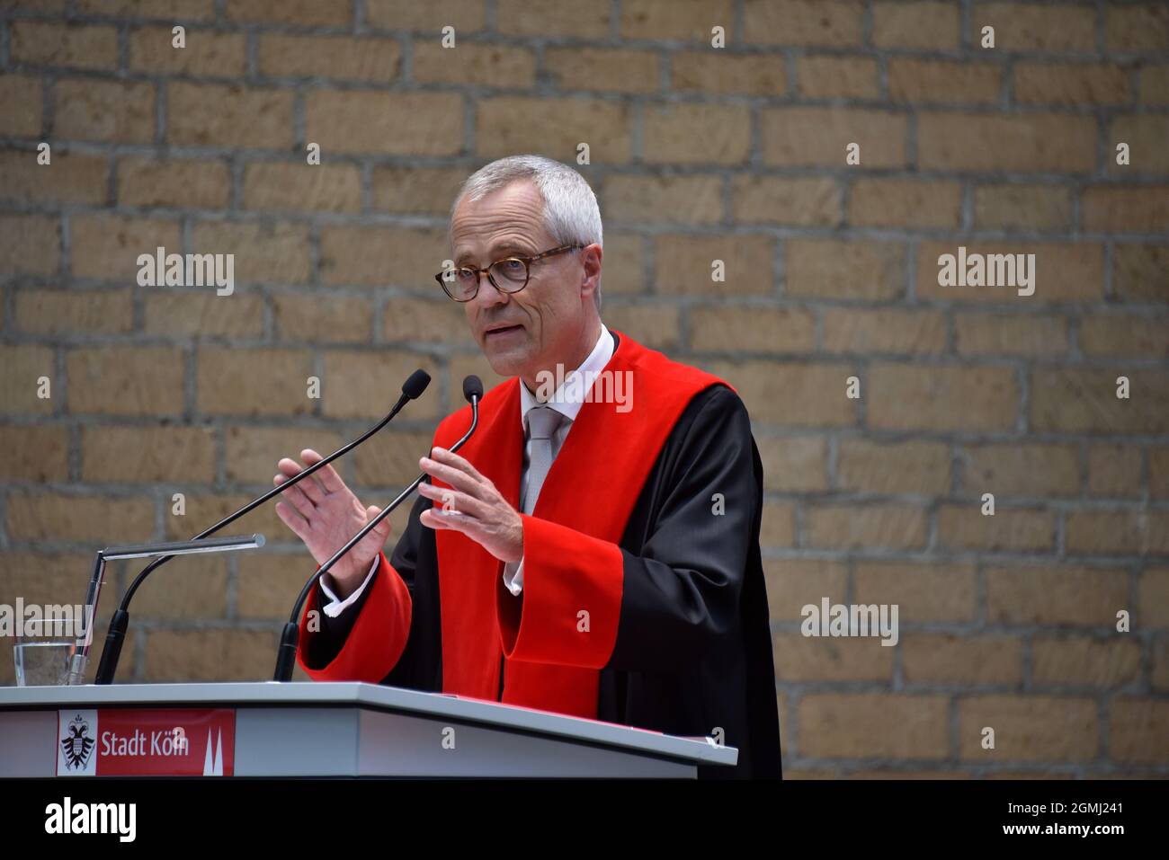 17 September 2021, North Rhine-Westphalia, Cologne: Gereon Fink, Dean ...