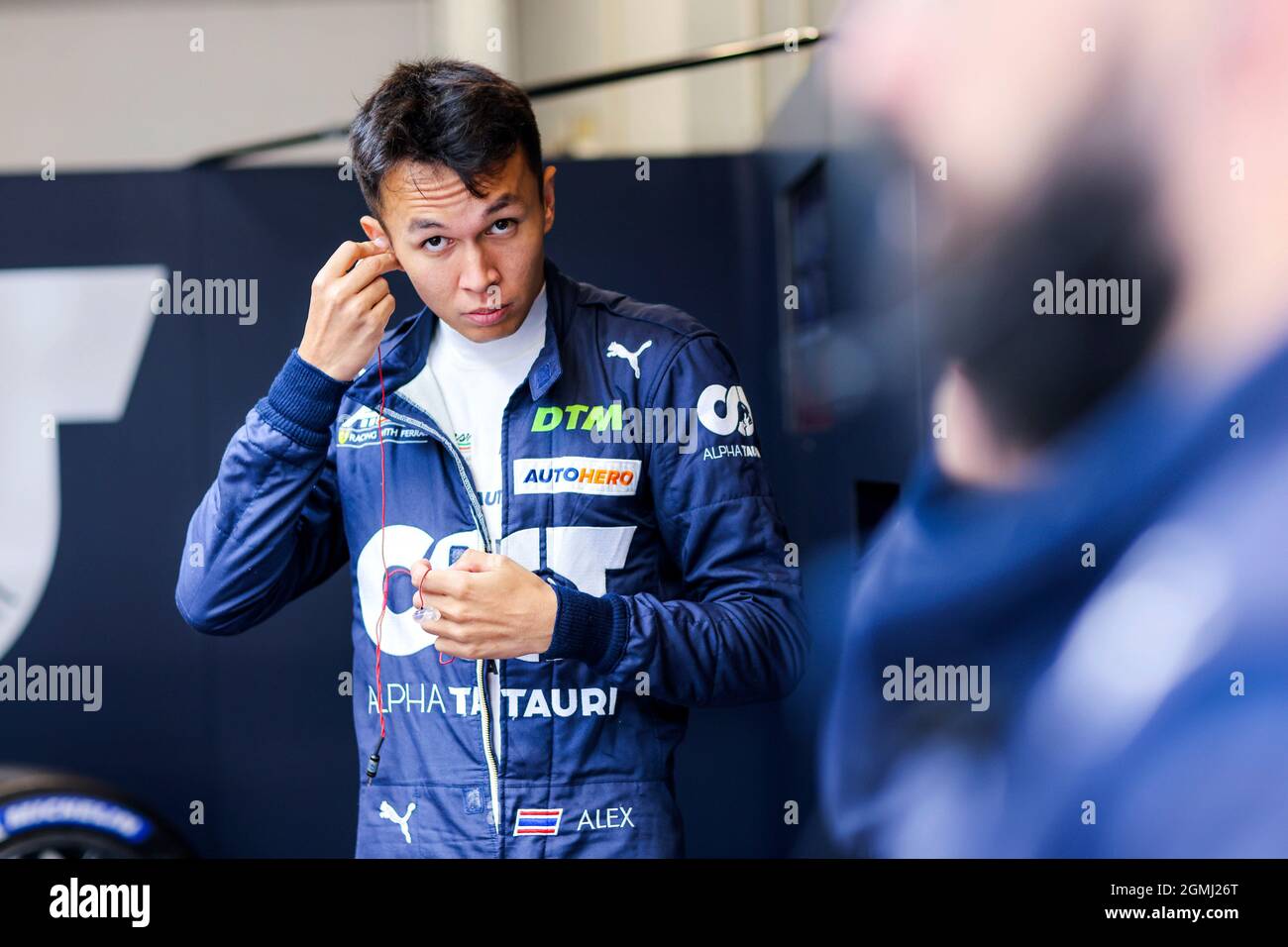 Assen: DTM TT Circuit Assen 2021, (Photo by Hoch Zwei) 23 Alex Albon ...