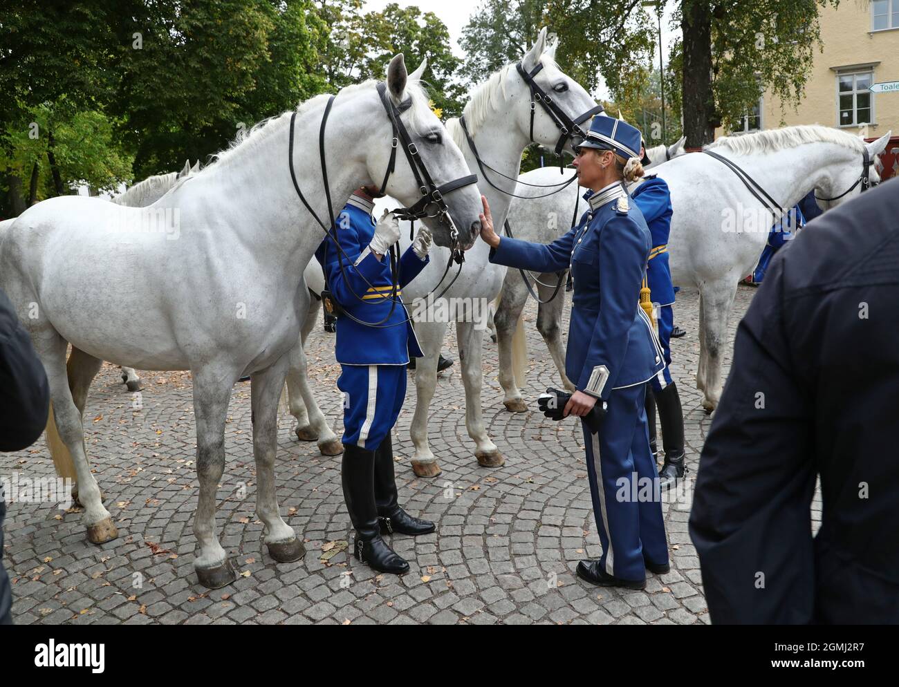 Linköping, Sweden. 19th, September, 2021. The Royal Swedish Cavalry ...