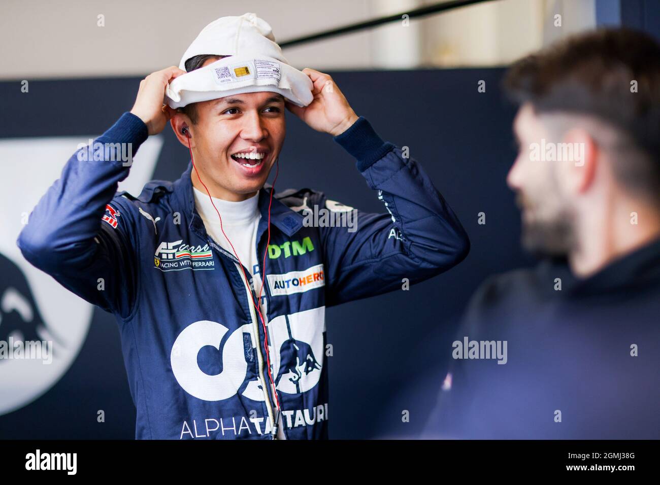 Assen: DTM TT Circuit Assen 2021, (Photo by Hoch Zwei) 23 Alex Albon ...