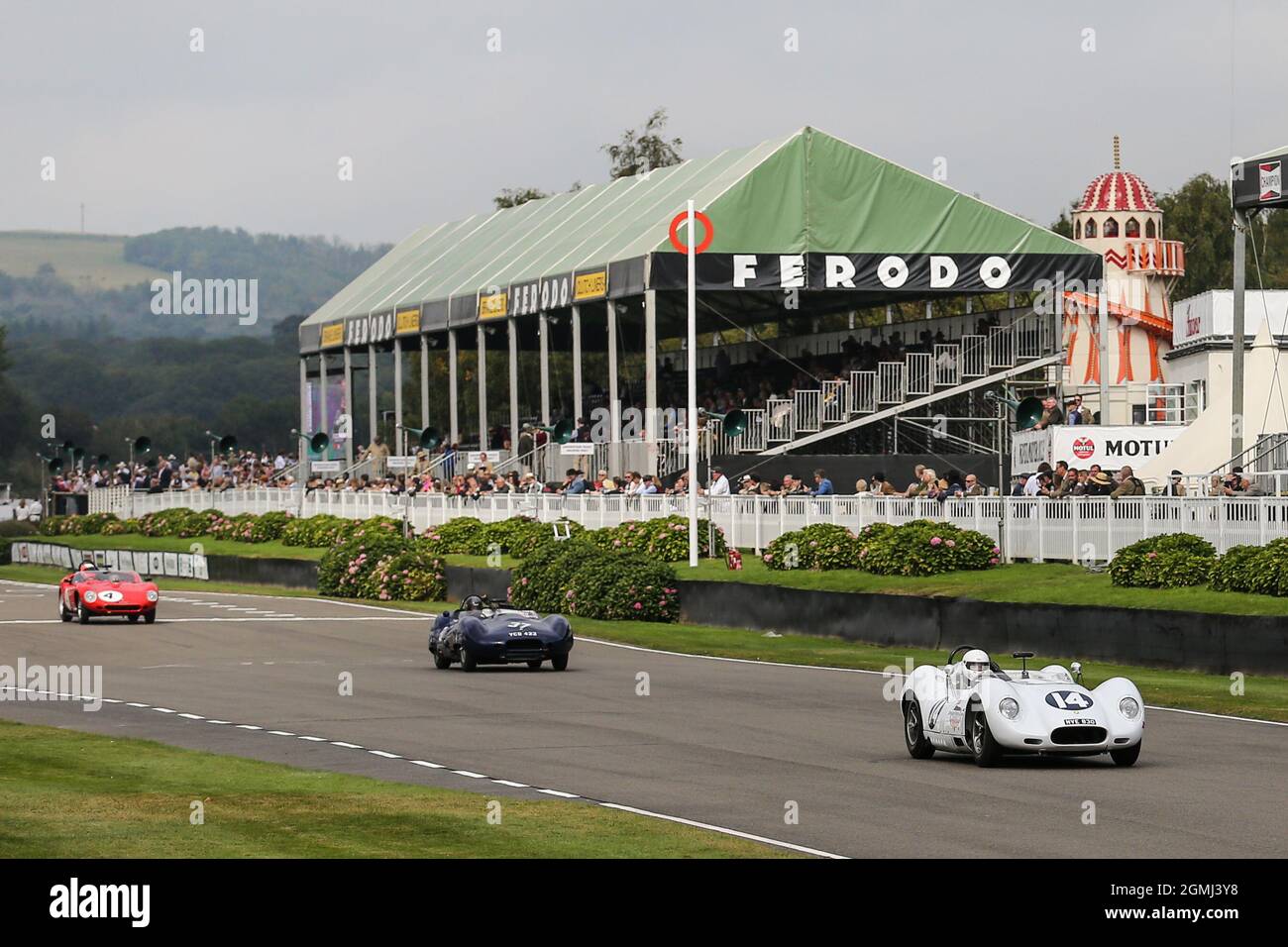 Goodwood Motor Circuit 17 September 2021. #14 Geraint Owen Lister ...