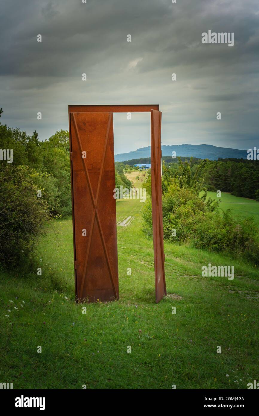 Point Alpha memorial on the former inner German border Stock Photo - Alamy