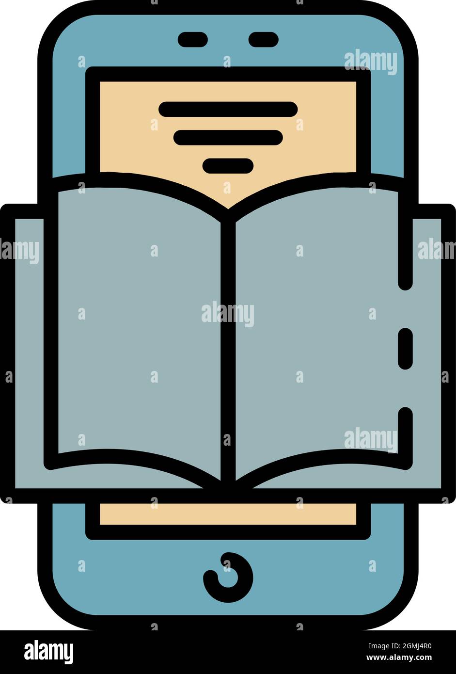 Interactive learning icon. Outline interactive learning vector icon ...