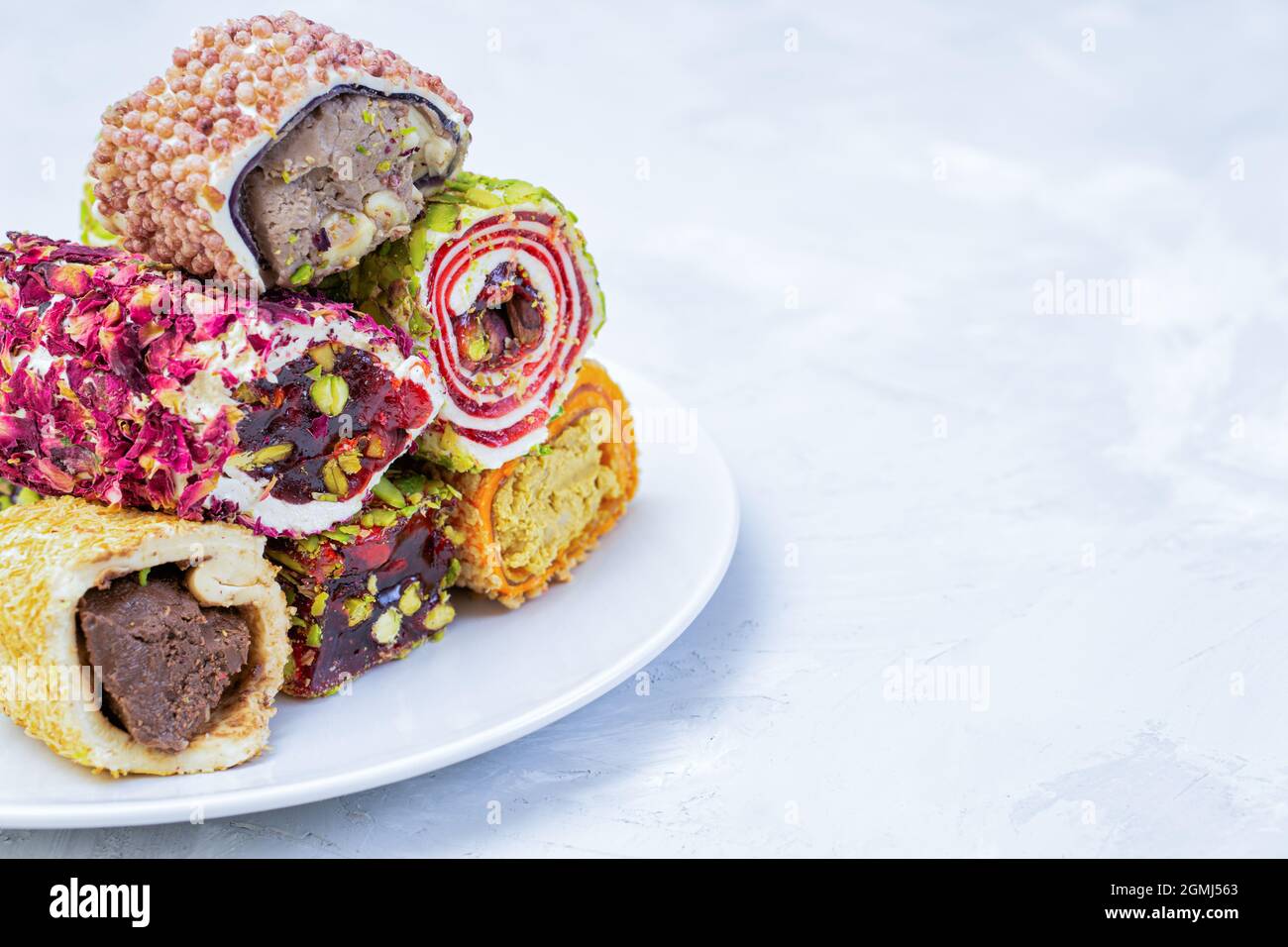 Variety turkish delight hi-res stock photography and images - Alamy