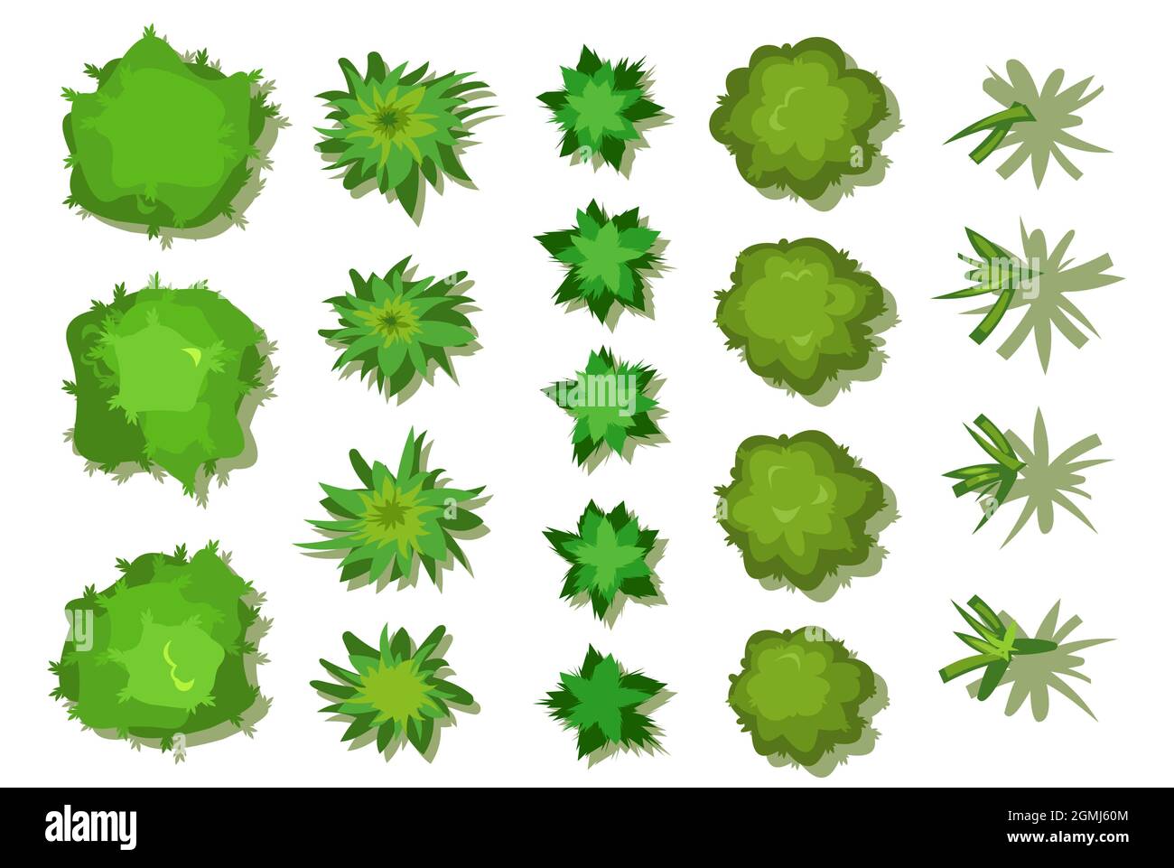 Top view illustration Stock Vector Images - Alamy