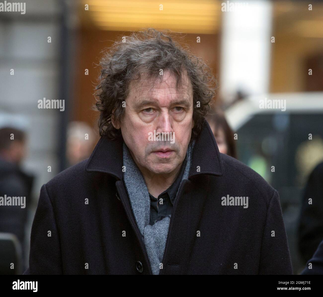 Pic shows: actor Stephen Rea Funeral of Roger Lloyd-Pack - "Trigger ...