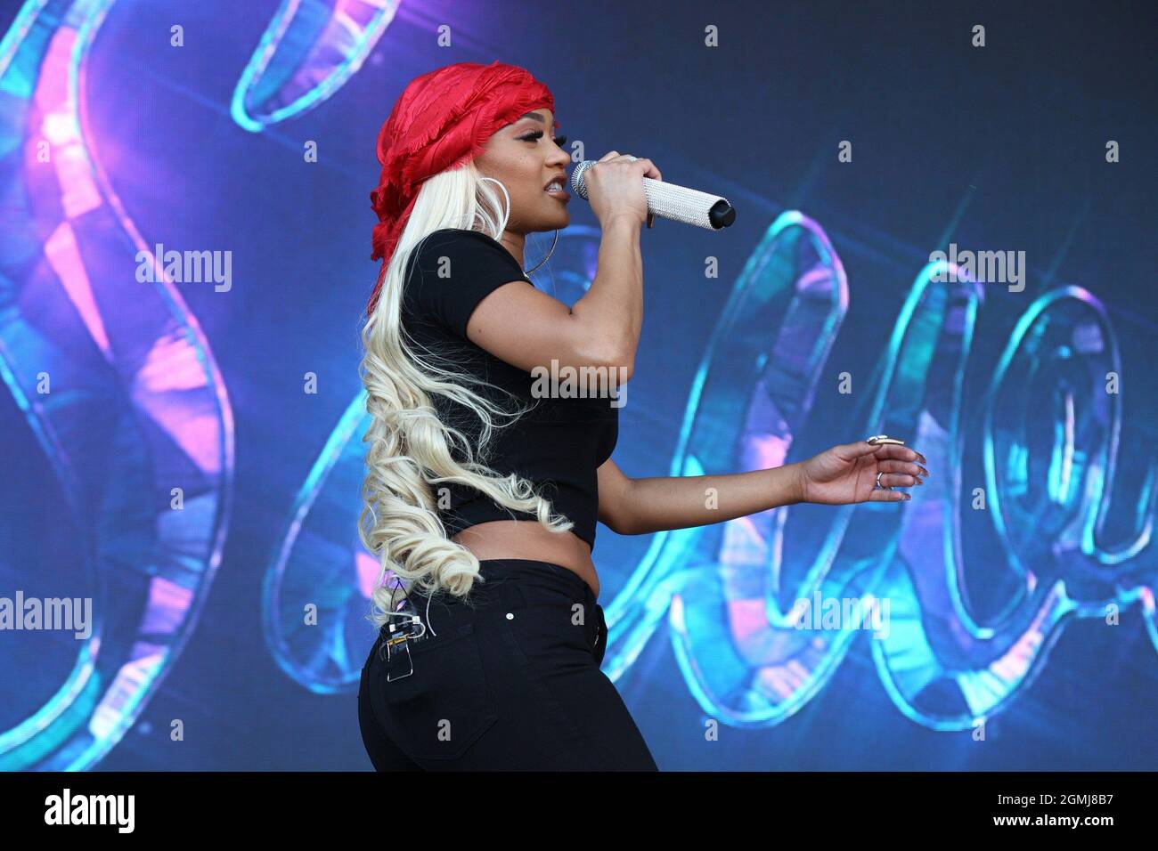 Las Vegas, NV, USA. 18th Sep, 2021. Saweetie on stage for 2021 ...
