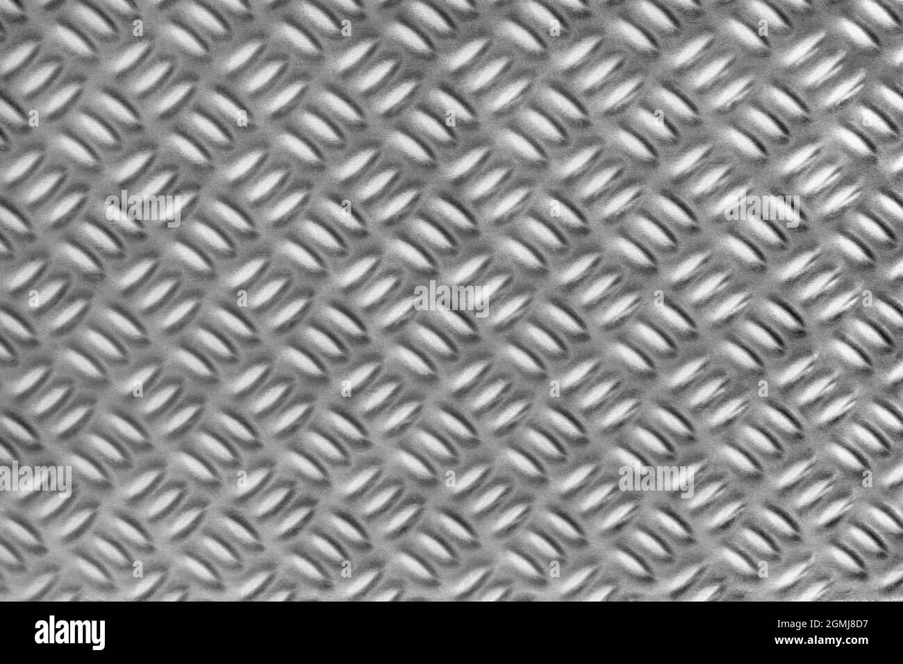 Full frame abstract metallic diamond plate pattern Stock Photo - Alamy