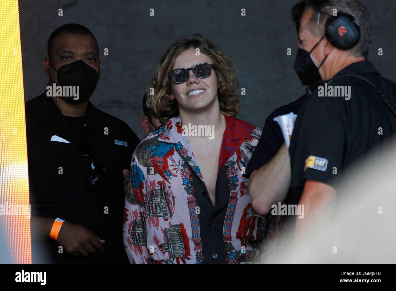 Las Vegas, NV, USA. 18th Sep, 2021. The Kid LAROI on stage for 2021 ...