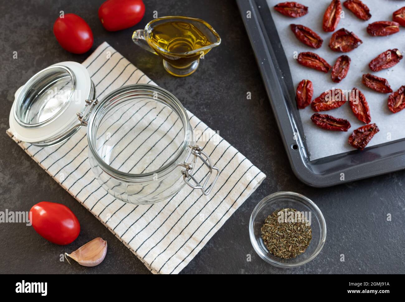 process of preserving dried tomatoes Stock Photo - Alamy process of preserving dried tomatoes Stock Photo - Alamy