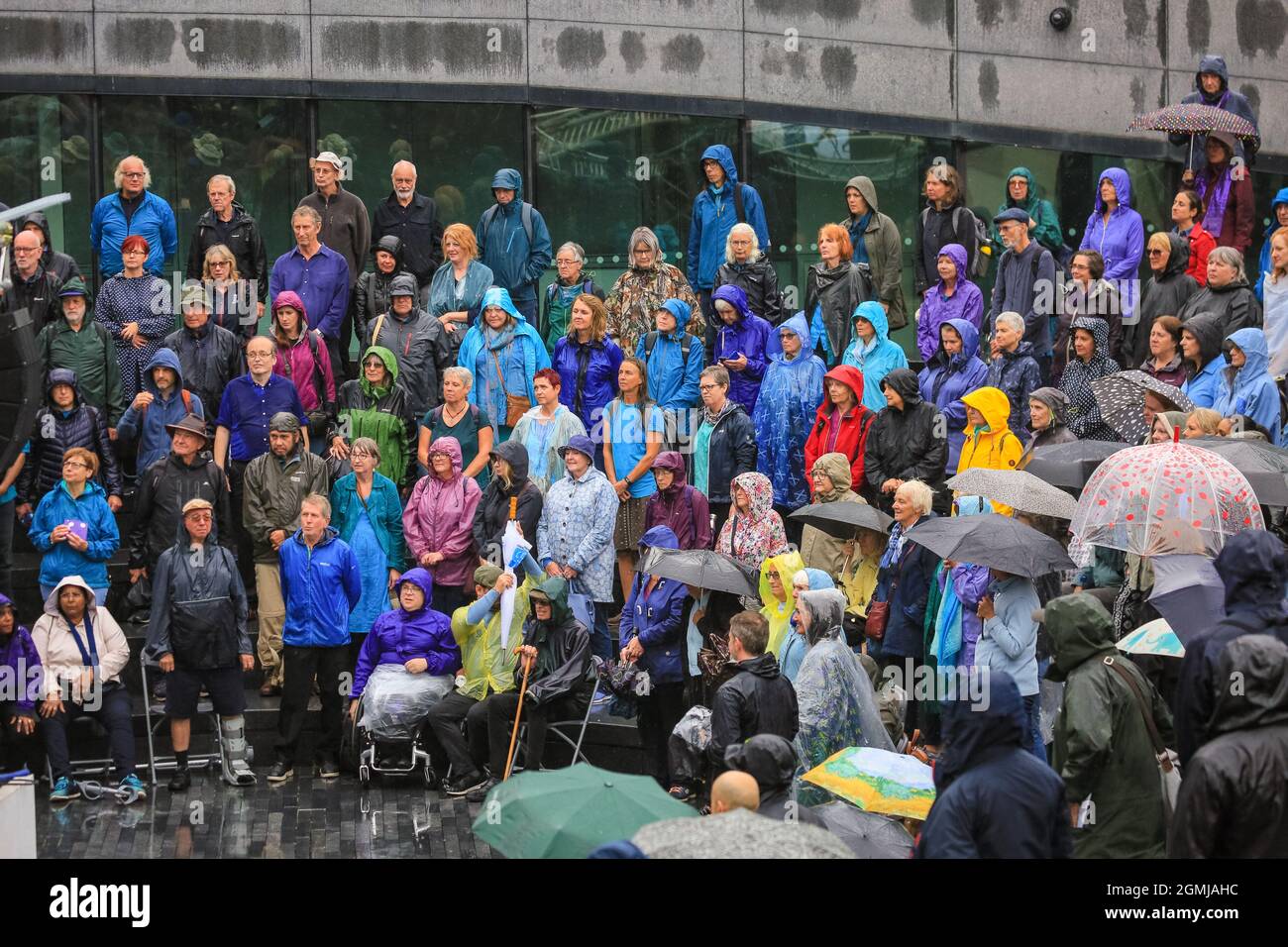 The Scoop, London, UK. 19th Sep, 2021. The singers perform for WaterAid ...