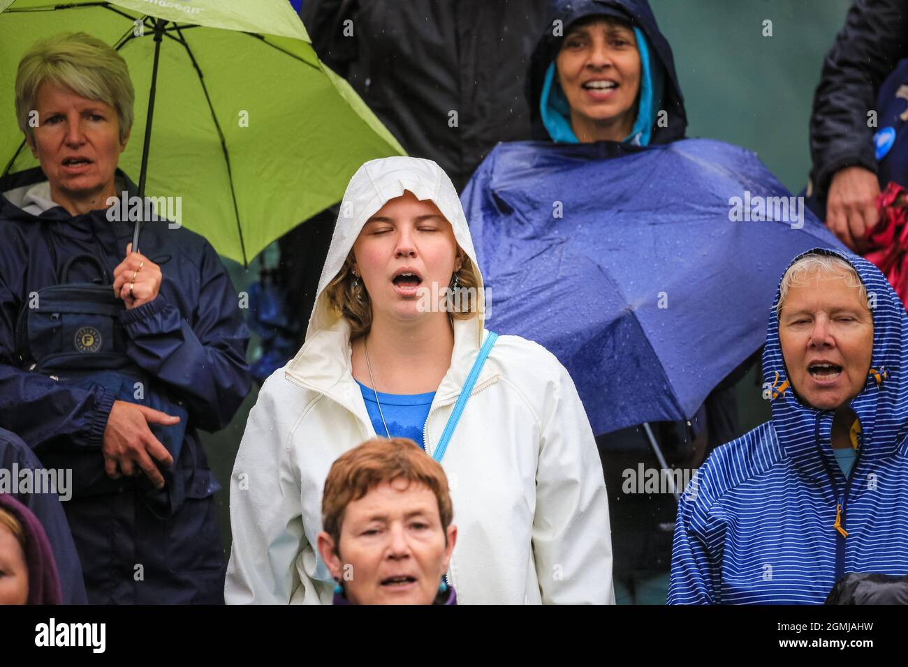 The Scoop, London, UK. 19th Sep, 2021. The singers perform for WaterAid ...