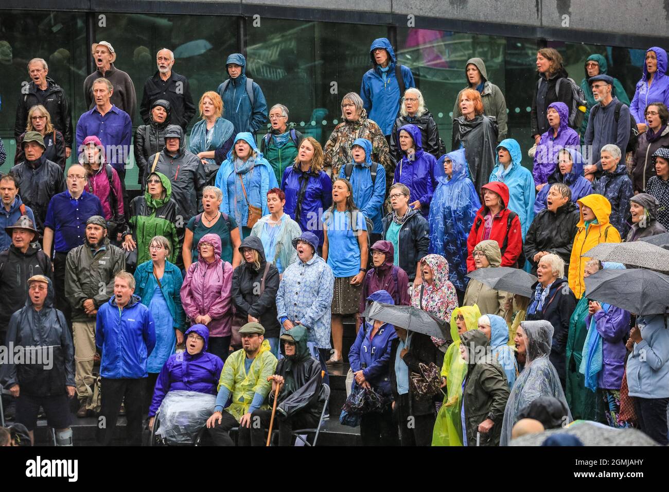 The Scoop, London, UK. 19th Sep, 2021. The singers perform for WaterAid ...
