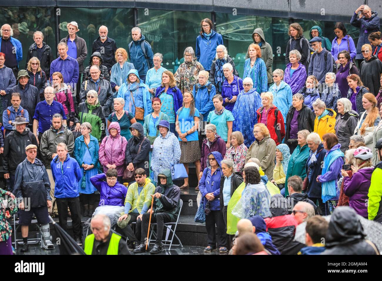 The Scoop, London, UK. 19th Sep, 2021. The singers perform for WaterAid ...