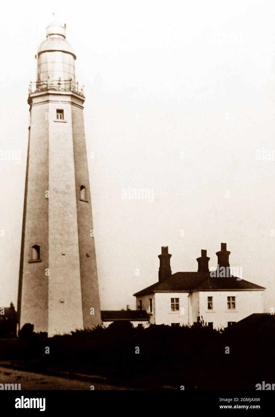 Withernsea Lighthouse, Victorian period Stock Photo - Alamy