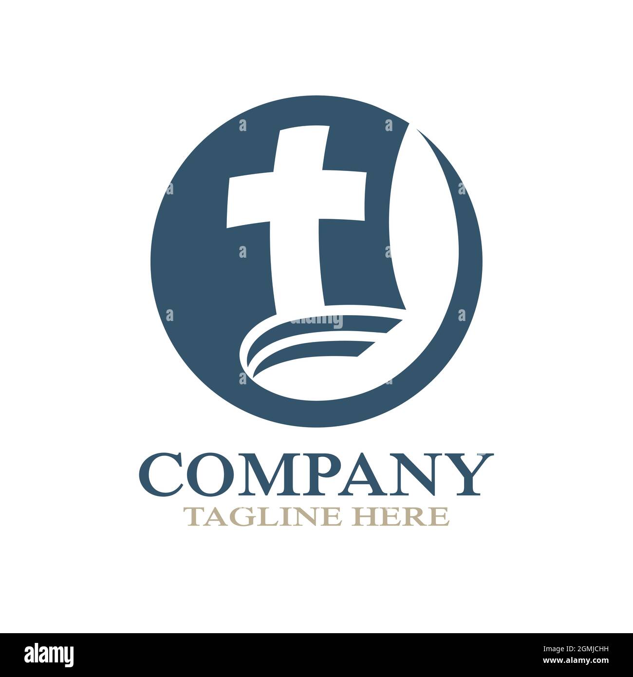 Modern church bible logo. Vector illustration Stock Vector Image & Art ...