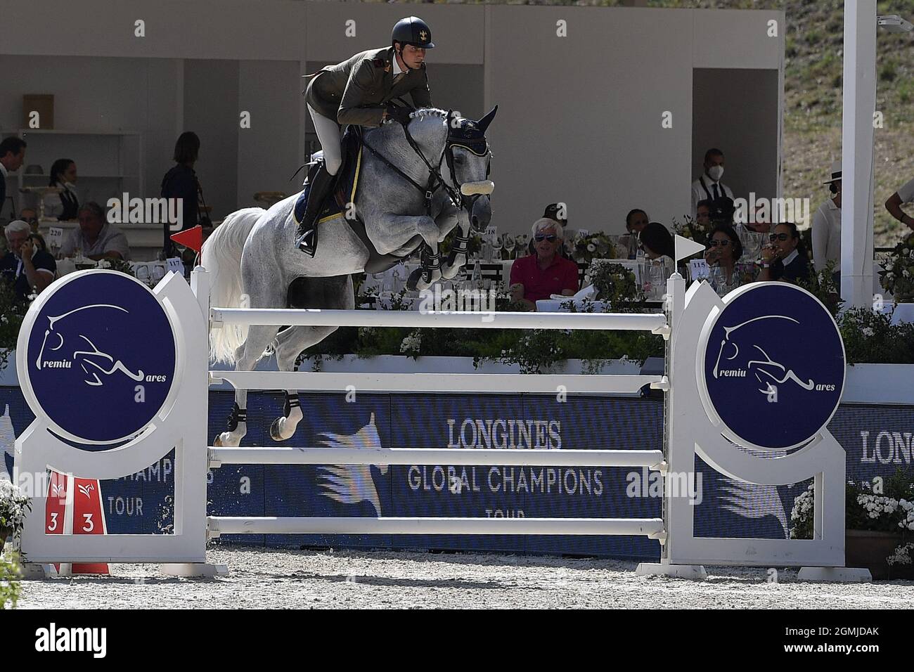 Alberto Zorzi (ITA) during the Longines Global Champions Tour ...