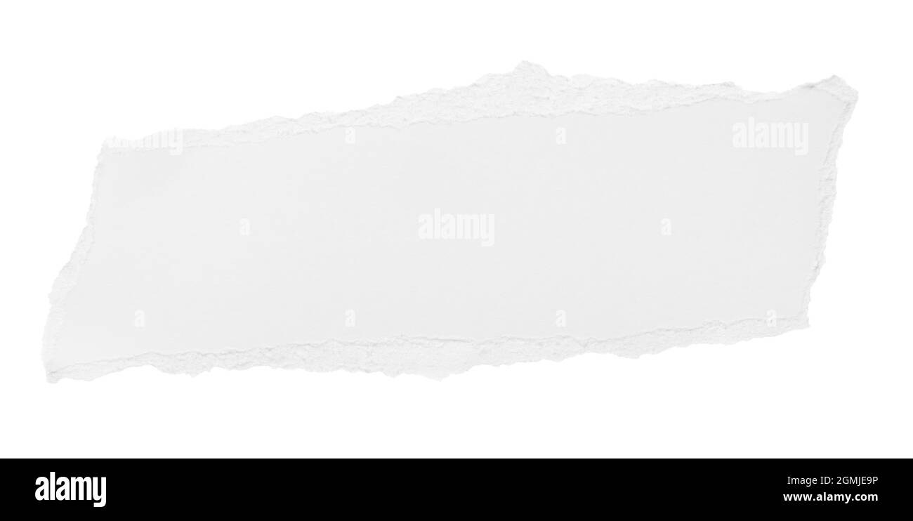 white paper ripped message torn Stock Photo - Alamy