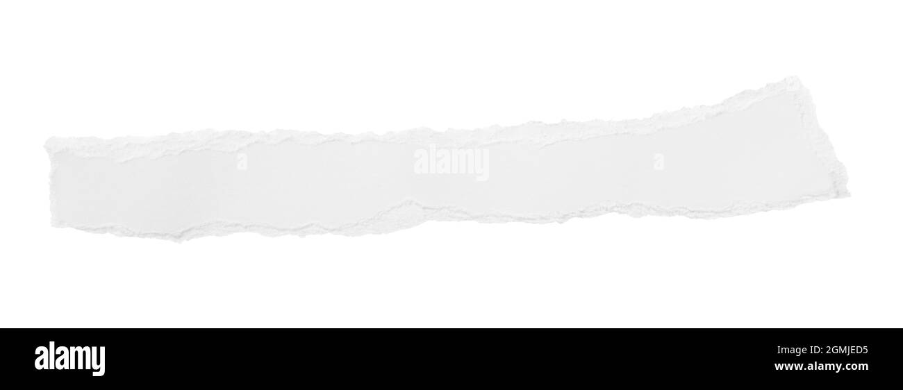 white paper ripped message torn Stock Photo - Alamy