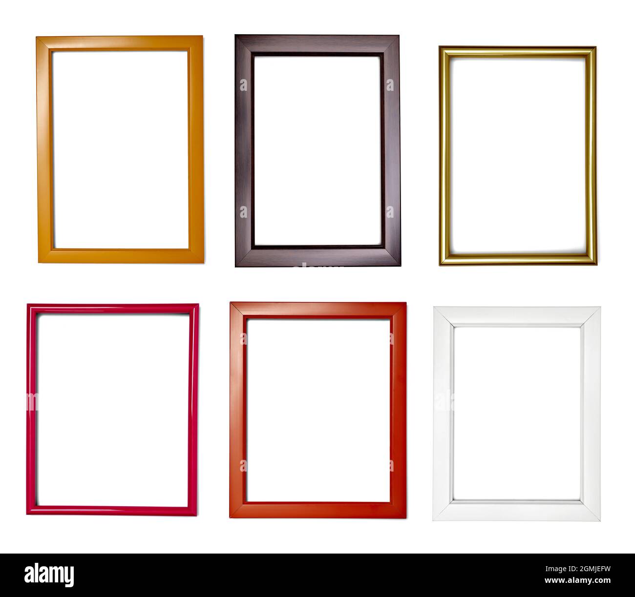 Wall blank frame Cut Out Stock Images & Pictures - Alamy